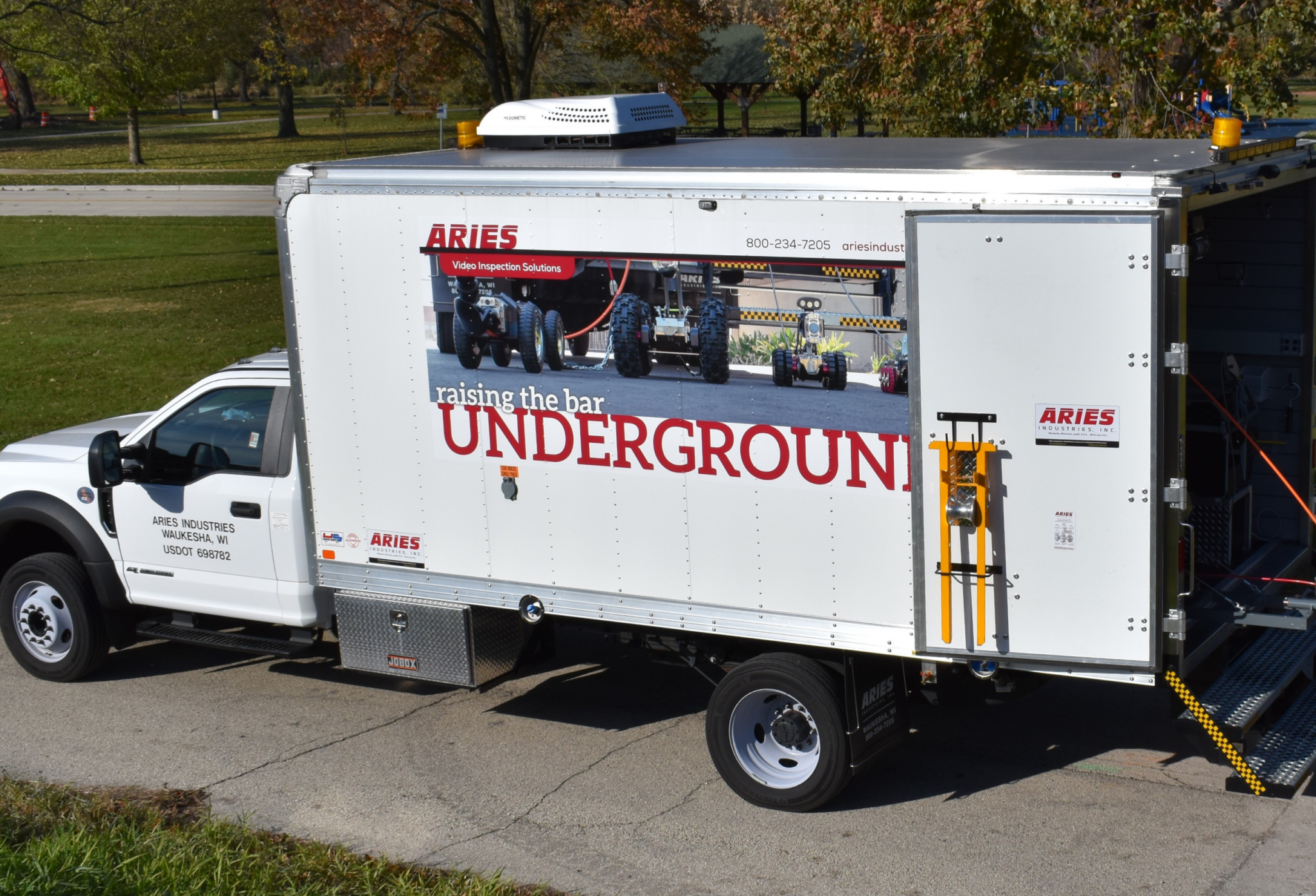 Aries Camera Truck – Flexible Pipe Tools & Equipment